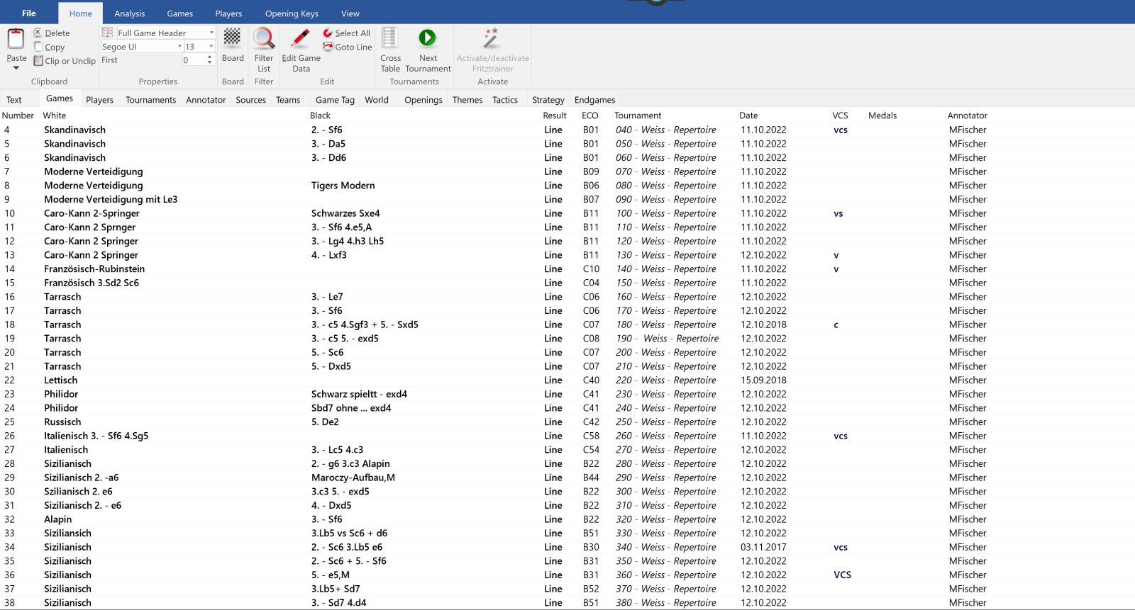 The easiest way to create an opening repertoire | ChessBase